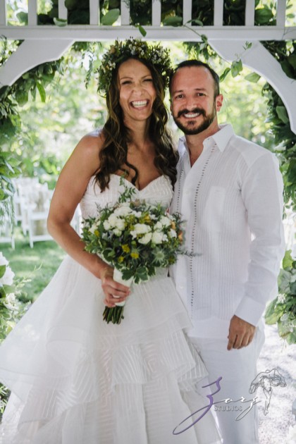 Birth of Venus: Alexandra + Ricardo = Rustic Wedding