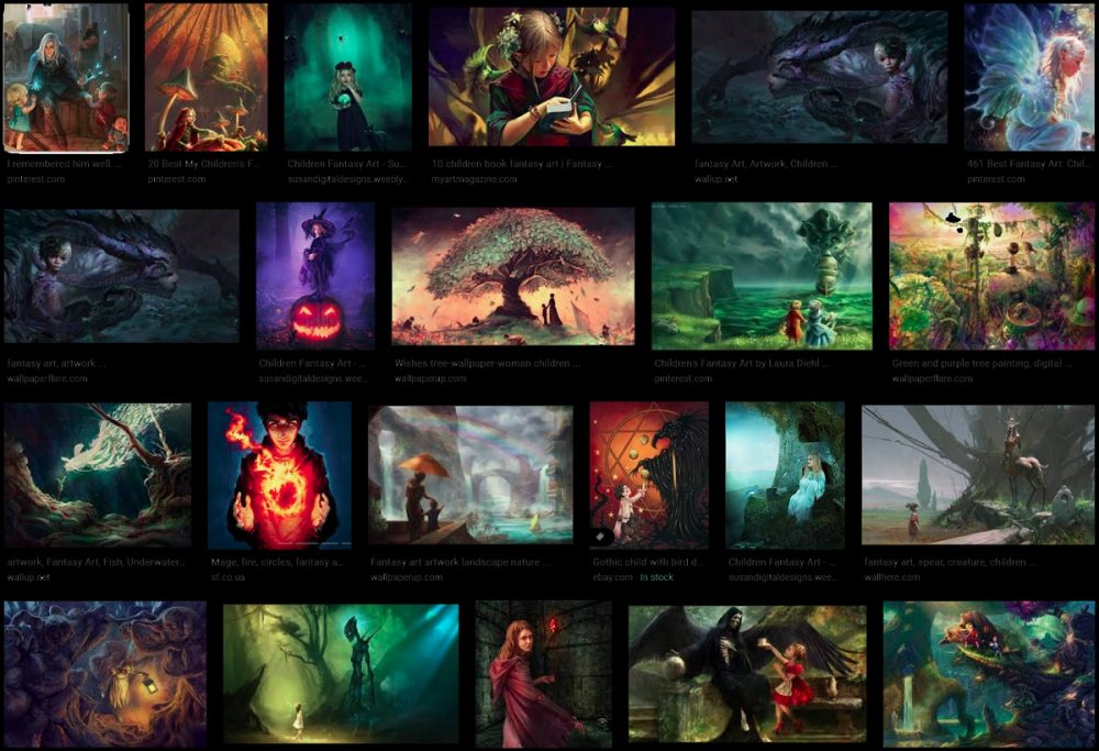 Children Fantasy Art: Tell Me a Fable | Zorz Studios